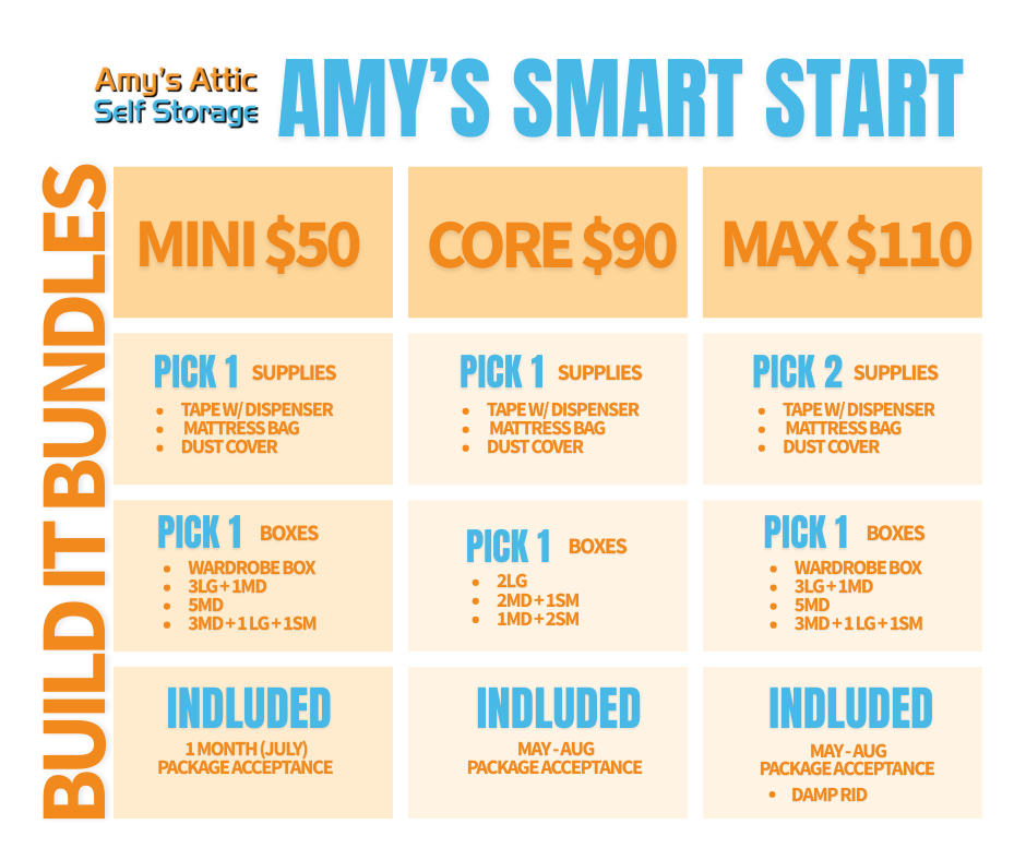 College Summer Storage Made Simple - Amy's Attic